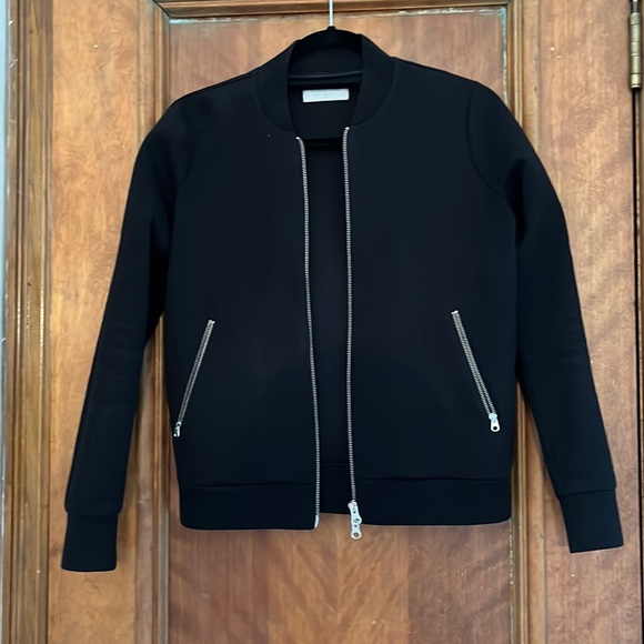 Everlane | Jackets & Coats | Everlane Black Bomber Jacket | Poshmark